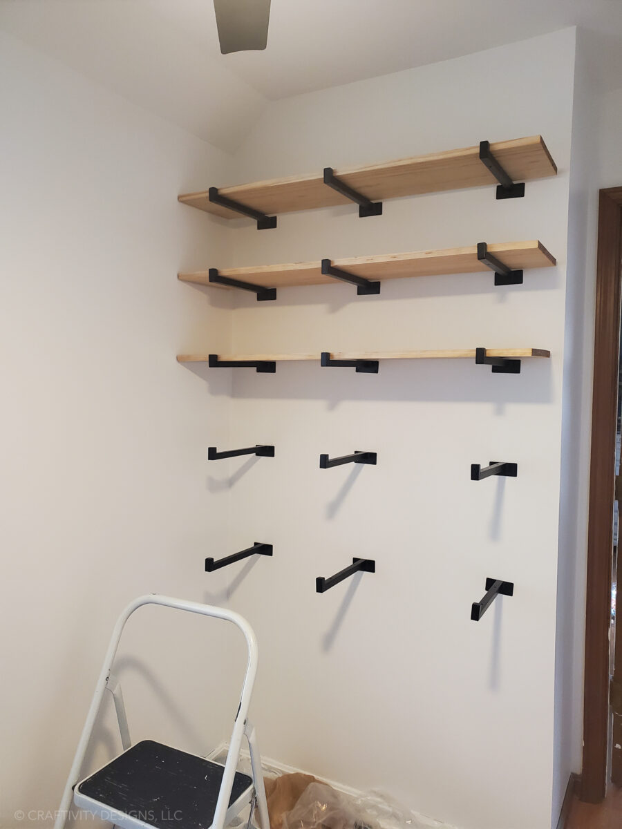 How to Install Shelves for Kitchens – Craftivity Designs