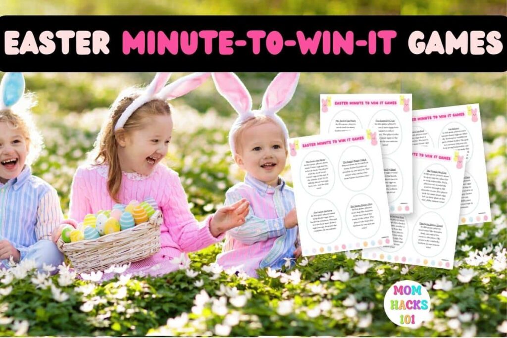 12+ Easter Games for Kids and Families – Craftivity Designs