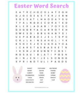 12+ Easter Games for Kids and Families – Craftivity Designs