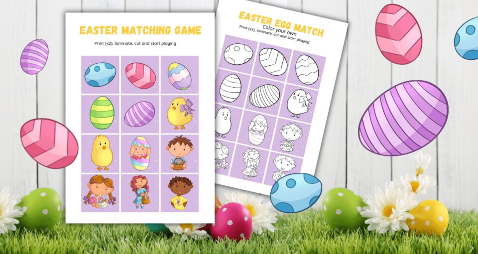 12+ Easter Games for Kids and Families – Craftivity Designs