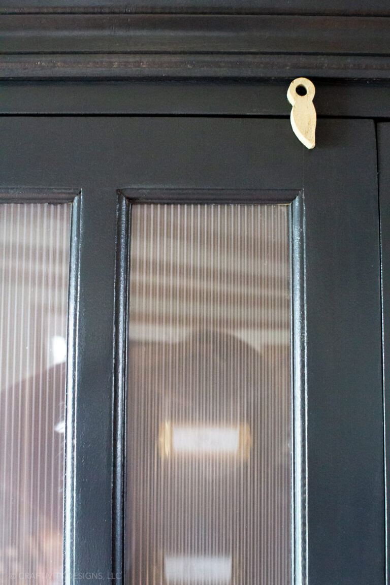 DIY Reeded Glass Cabinet Doors – Craftivity Designs