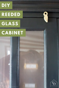 DIY Reeded Glass Cabinet Doors – Craftivity Designs