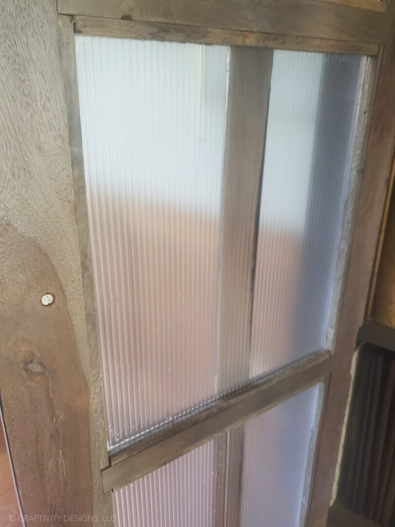 DIY Reeded Glass Cabinet Doors – Craftivity Designs