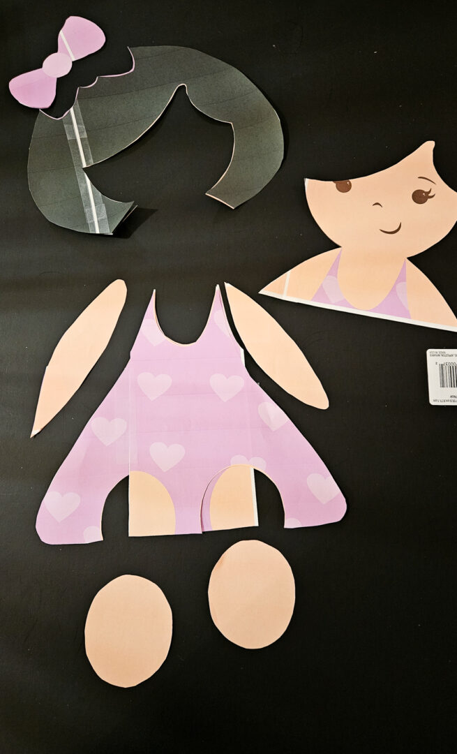 Easy DIY Pin the Bow on the Doll Game – Craftivity Designs
