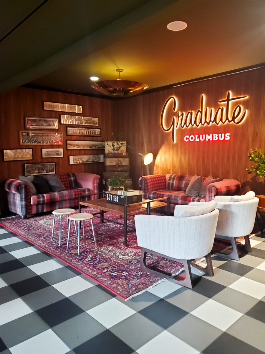 Mid-Century Meets Collegiate Nostalgia at the Graduate Hotel Columbus ...